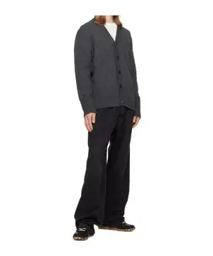 MAISON MARGIELA Wool V-neck Cardigan