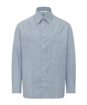 Givenchy Couture Seam Striped Overshirt
