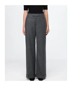 Brunello Cucinelli Pleated Trousers With Cuffed Hem