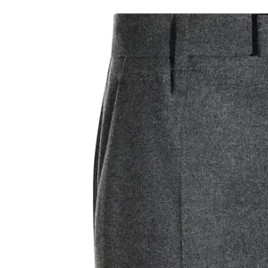Brunello Cucinelli Pleated Trousers With Cuffed Hem