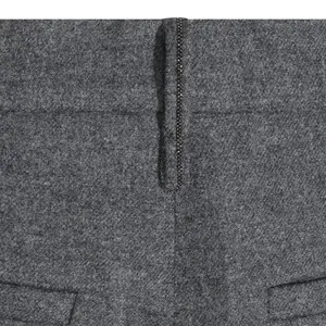 Brunello Cucinelli Pleated Trousers With Cuffed Hem