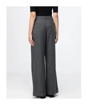Brunello Cucinelli Pleated Trousers With Cuffed Hem