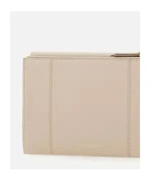 GIANNI CHIARINI Vicky Pebbled Leather Clutch Bag