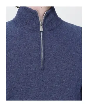 Brunello Cucinelli Half-zip Cashmere Sweater - No