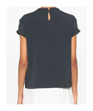Brunello Cucinelli Monili-trim T-shirt