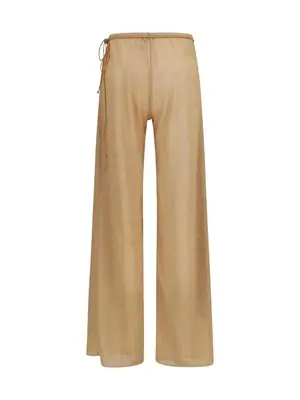 Oseree Wrap Lurex Beach Pants