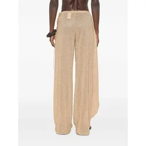 Oseree Wrap Lurex Beach Pants