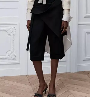 Dior Pleated Capri Pants