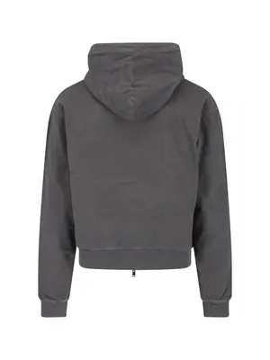 THE ROW Zip-up Drawstring Hoodie