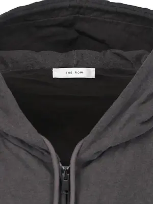 THE ROW Zip-up Drawstring Hoodie