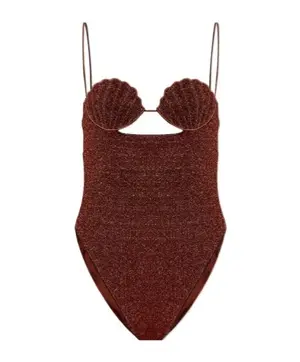Oseree Thin-strapped One-piece Swimsuit