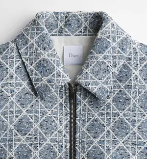 Dior Zipped Macrocannage Jacket