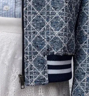 Dior Zipped Macrocannage Jacket