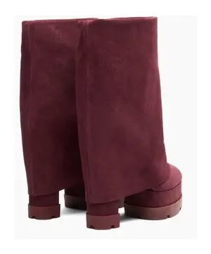 Casadei Nancy Fold-over Platform Boots