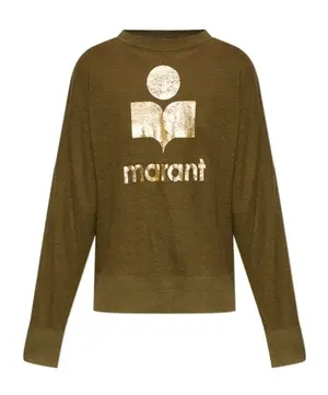 Isabel Marant Étoile Long-sleeved T-shirt - Brown