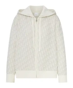 Dior Monogrammed Hooded Sweatshirt - No