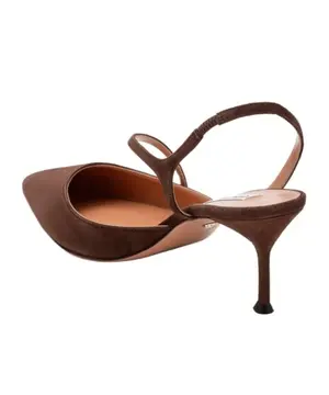 AQUAZZURA Dynasty Suede Pumps