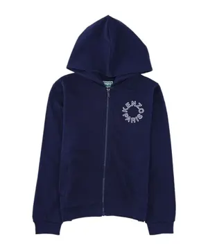 Kenzo Zip-up Hoodie - Black