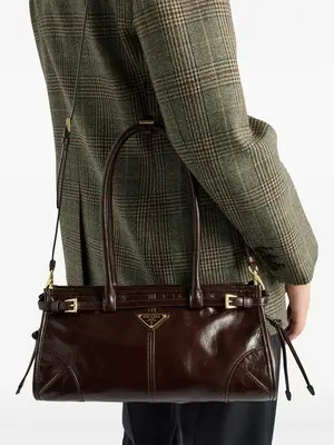 Prada Logo Shoulder Bag