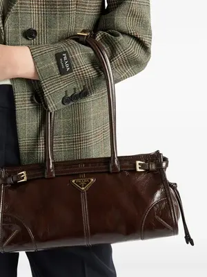 Prada Logo Shoulder Bag