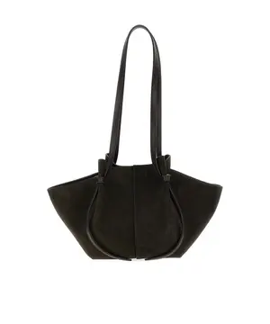 Yuzefi Mochi Leather Shoulder Bag - Brown