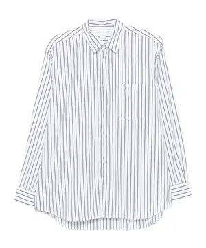 Comme Des Garçons Striped Shirt - Blue