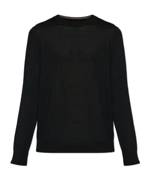 Paul Smith Long-sleeved Knitwear - Black