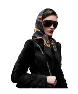 Gucci Printed Silk Crêpe Carr - Multicolor