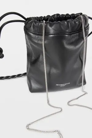 ANN DEMEULEMEESTER Medium Marilyn Knot Cross Body Bag