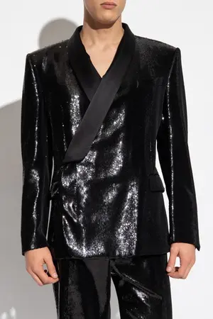 Dolce & Gabbana Single-breasted Sequin Blazer