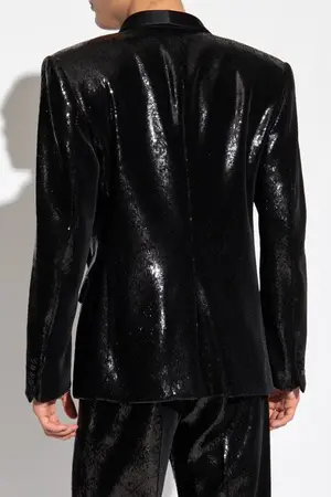 Dolce & Gabbana Single-breasted Sequin Blazer