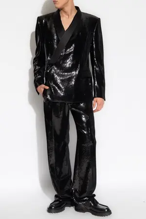 Dolce & Gabbana Single-breasted Sequin Blazer