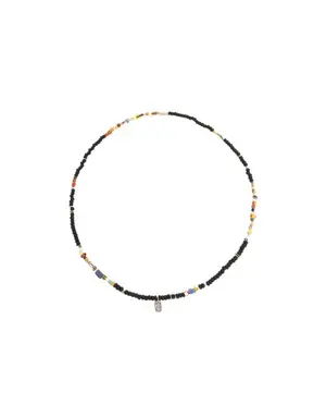 Paul Smith Beaded Necklace - Black