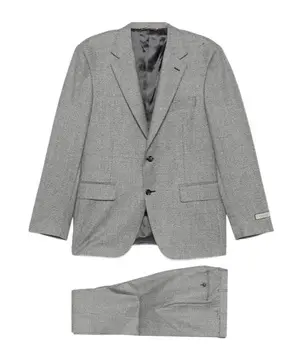 Canali Long-sleeved Suit - Gray