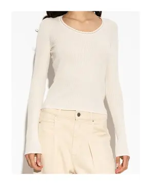 Isabel Marant Étoile Ribbed Long-sleeve Top
