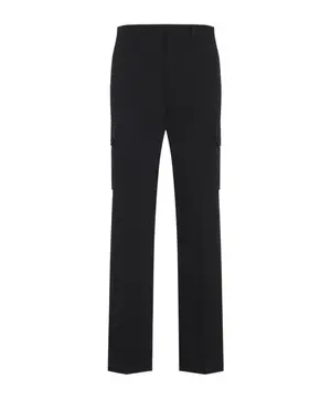 Givenchy Pressed-crease Trousers - Black