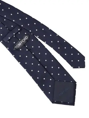 TOM FORD Polka-dot Silk Tie
