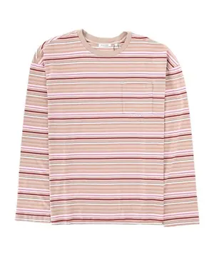 SUNFLOWER Stripe Ls Pocket T-shirt