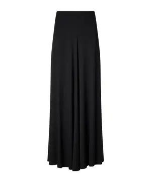 TOTEME Flared Maxi Skirt - Black