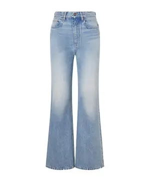 Chloé Flamingo Embroidered Jeans