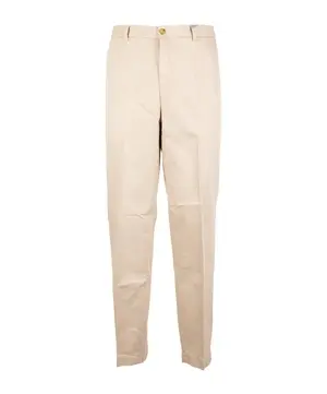 Seventy Pressed-crease Straight-leg Trousers - Beige