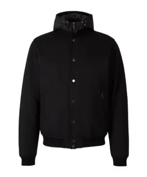 MOORER Long-sleeved Casual Jacket - Black