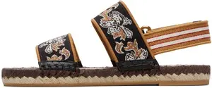 Valentino Garavani Round-toe Flat Sandals