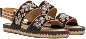 Valentino Garavani Round-toe Flat Sandals