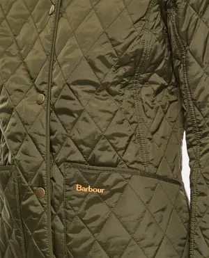 Barbour Quilted Cotton Jacket - Brown