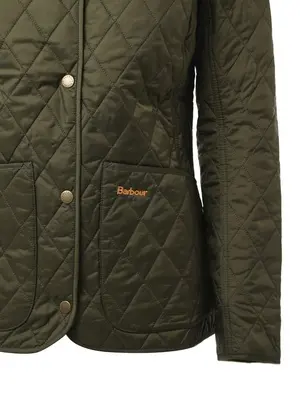 Barbour Quilted Cotton Jacket - Brown