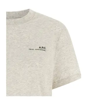 A.p.c. Logo Printed Crewneck T-shirt