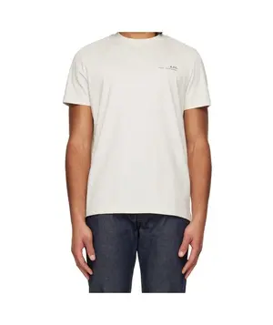 A.p.c. Logo Printed Crewneck T-shirt