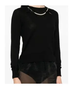 Simone Rocha Pearl-embellished Sweater