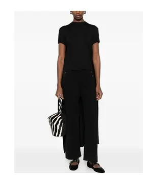 Magda Butrym Asymmetrical Draped T-shirt